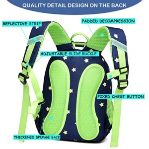 Kids Backpacks Kindergarten Elementary School Bag for Boys Girls Durable Children Travel Bookbag, Dinosaurs