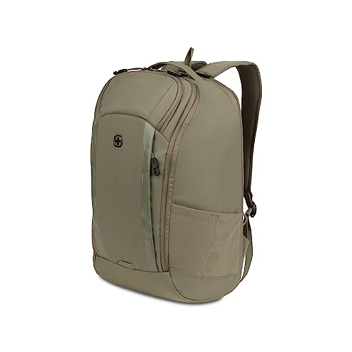 SwissGear 8119 Laptop Backpack, Olive, 19 Inches