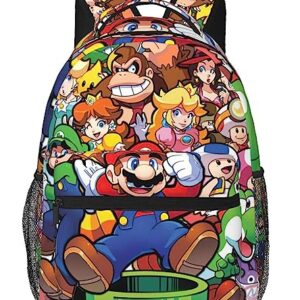 Super Cartoon Backpack Anime 3D Game Printed School Bookbag Laptop Backpacks Travel For Boys Girls Kids Back To-School