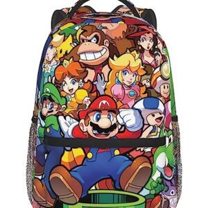 Super Cartoon Backpack Anime 3D Game Printed School Bookbag Laptop Backpacks Travel For Boys Girls Kids Back To-School