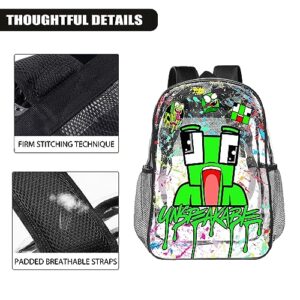 QIDOZVIY Transparent Clear Backpack Waterproof See Through Daypack Heavy Duty PVC Transparent Bookbag for Buy Girl 17IN