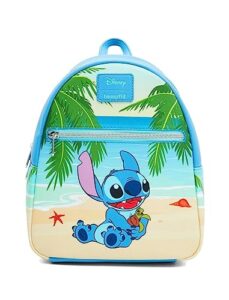 hot topic loungefly disney lilo & stitch turtle beach mini backpack