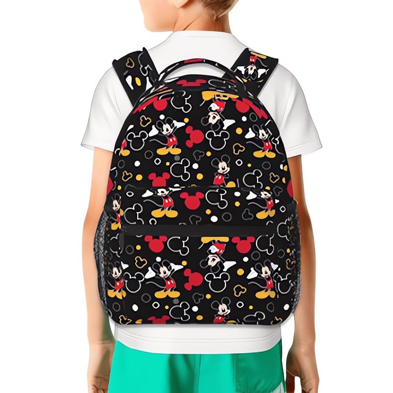 QANPE Fashion Cartoon Backpack for Women Girls Kids Cute Print School Backpack Travel Daypack Laptop Backpack