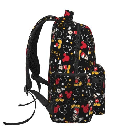 QANPE Fashion Cartoon Backpack for Women Girls Kids Cute Print School Backpack Travel Daypack Laptop Backpack