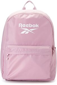 reebok backpack - element sports gym bag - lightweight carry on weekend overnight luggage - casual daypack for travel, beach, infused lilac