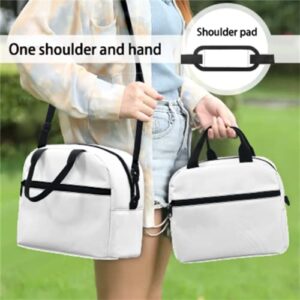 Glomenade Full Set of 3 School Bags for Kids Teenage Student Capybara Backpacks Casual Large Bookbag with Water Bottle Sleeve Insulated Thermal Lunch Bag