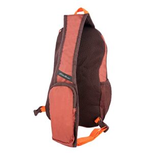 Eddie Bauer Stowaway Packable 10L Sling 3.0 Made from Polyester with Lightly Padded Shoulder Strap, Maroon