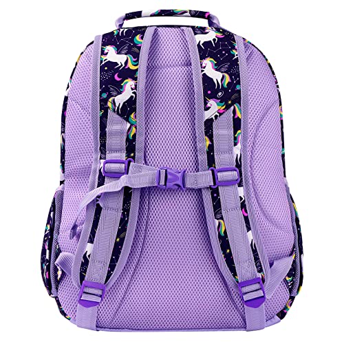 Choco Mocha 17inch Unicorn Backpack + Lunch Bag+ Pencil Bag