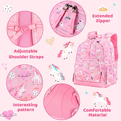 Choco Mocha 15inch Unicorn Backpack + Lunch Bag