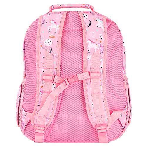 Choco Mocha 15inch Unicorn Backpack + Lunch Bag