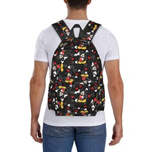 Raoirlw Mic-key Backpack Cartoon 17 Inch Laptop Backpack Travel Backpack