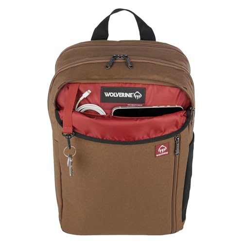 WOLVERINE 30L Transit Backpack, Chestnut, One Size