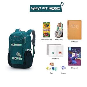 MOUNTAINTOP Kids Backpack for Boys Girls Elementary Backpack Lightweight Children School Daypack Turquoise