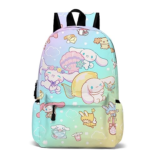 KGEVOCL Cartoon Laptop Bag Cute Lightweight Waterproof Bookbag Christmas Birthday Gifts Bookbag for Women Fashion Leisure Bag, Pink