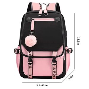 Kpop Backpack for Fans with Audio Cable USB Charging Port Laptop Bag Merchandise for Girls Fans Gifts-1