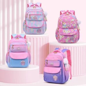 LYOUMEIT Cute Backpacks Set for School Girls,Halloween Gifts for Kids, School Backpack with Lunch Bag,16 Inch