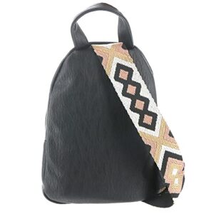 Jessica Simpson Carla Sling Backpack Meteorite