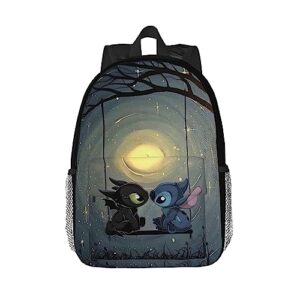 uglyaf cartoon backpack 15 inch high capacity multifunction backpacks, one size 2