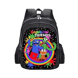 Rainbow friends Backpack Gift Novelty Backpack Portable Large Capacity Packsack 16Inch