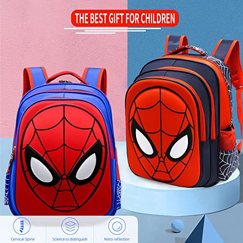 Ogvxcja Kids Cool Boys Backpacks Durable Water Resistant Bookbags Classic Travel backpack Daypack Kindergarten & Preschool Children Bookbag Cartoon Bags(M) Sky Blue