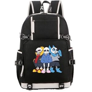 mesuz sans backpack travel laptop backpack (black 1)