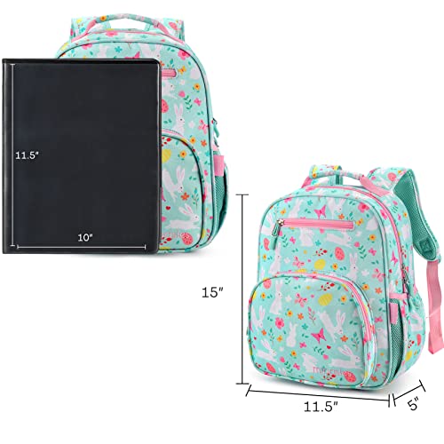 mibasies Girls Backpack for Elementary School with Pencil Case