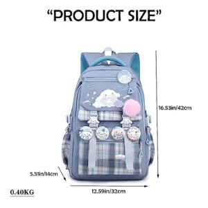 owsber New Cute Backpack Cartoon Backpack Travel Backpacks,Large Capacity Waterproof Backpack for Christmas Gifts (10, A)