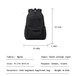 RUILIHIAO Fashionable Cool Anime Computer Backpack Lightweight Laptop Bags School Bag Outdoor Travel Daypack Bookbag (Picture 1)