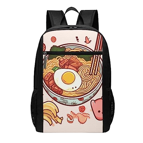 BAFAFA Delicious Sweet Ramen Printed Laptop Backpacks Anti Theft Travel Backpack Computer Bag Business Daypack