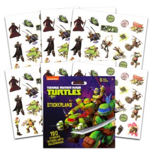 Teenage Mutant Ninja Turtles Backpack and Lunch Bag Set - Bundle with TMNT Backpack for Boys, Lunch Box, Water Bottle, Stickers, More | TMNT School Bag