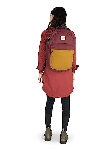 Osprey Arcane XL Day Everyday Backpack, Allium Red/Brindle Brown, One Size