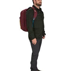 Osprey Arcane XL Day Everyday Backpack, Allium Red/Brindle Brown, One Size