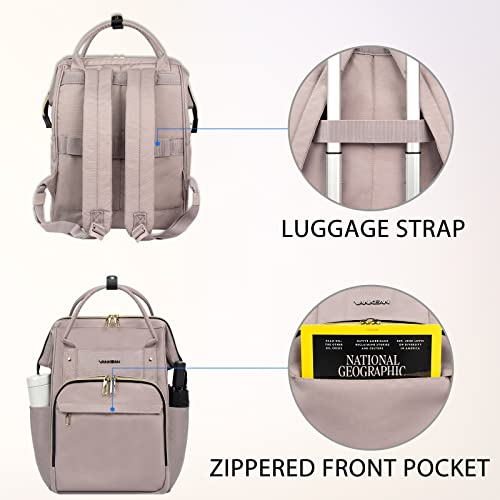 VANKEAN Laptop Backpack and Rolling Laptop Bag for Women