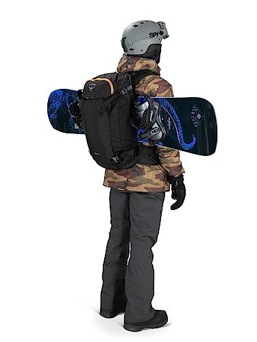 Osprey Soelden 32L Ski and Snowboard Backpack, Black, One Size