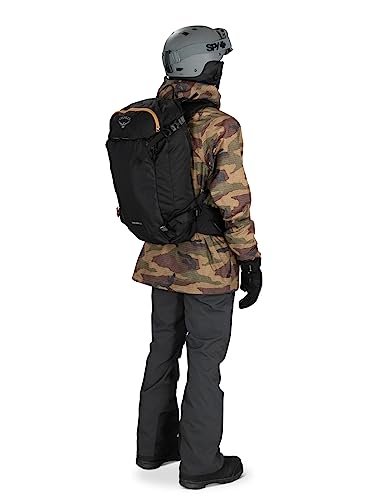 Osprey Soelden 32L Ski and Snowboard Backpack, Black, One Size