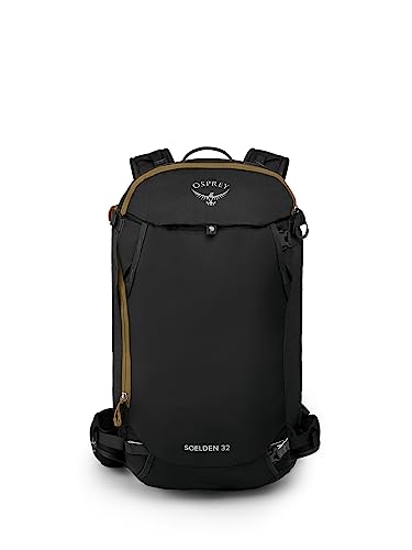 Osprey Soelden 32L Ski and Snowboard Backpack, Black, One Size