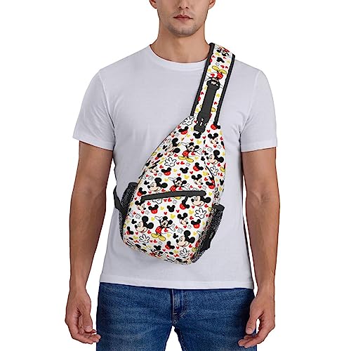 LVTFCO Cartoon Anime Sling Backpack Decorative Pendant Travel, Hiking And Casual Sports For Men And Women Gift For Fans Fashionable