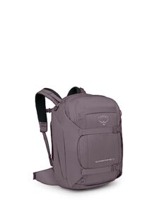 osprey sojourn porter 30l travel backpack, graphite purple, one size