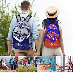 Personalized Cheer Backpack with Name Custom Cheerleading Backpack Cheer Backpack for Cheerleaders Cheerleader Gift 1Pcs