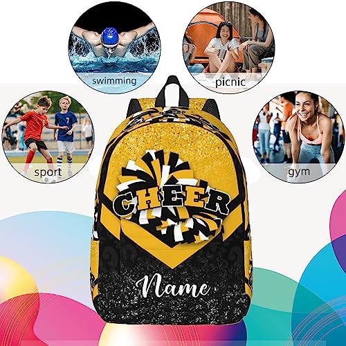 Personalized Cheer Backpack with Name Custom Cheerleading Backpack Cheer Backpack for Cheerleaders Cheerleader Gift 1Pcs