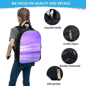 WRIGM Anime Backpacks for Kids, 3D Printed Casual Cartoon Bookbag with Pencil Case Large Capacity 17 Inch Laptop Bag 1