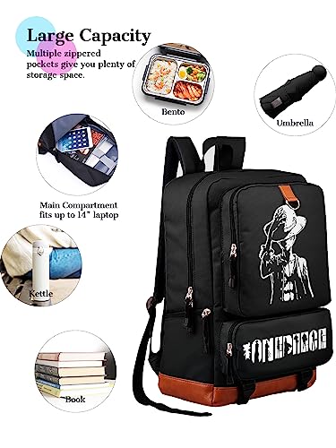 QIAOQIAOTA Anime Backpack School Bag Bookbag for Boys Kids 17 inch Laptop Backpack Anime Fanny Pack Travel Bag