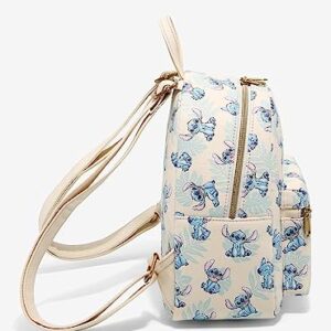 Loungefly Disney Lilo & Stitch Tropical Leaves Mini Backpack