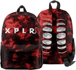 xplr sam and colby hell week 22 cloud backpack casual oxford cloth travel fashion novelty backpack