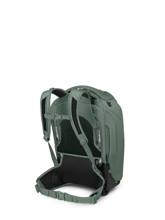 Osprey Sojourn 22"/45L Wheeled Travel Backpack with Harness, Koseret Green, One Size