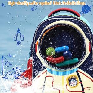 LSSAGOON Astronaut Kids Backpack for Toddler Girls, Cute Bookbag for 6~12 Year Olds for School, Birthday, Xmas Gifts, Bag for Elementary School