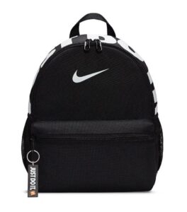 nike brasilia jdi mini backpack - black/white