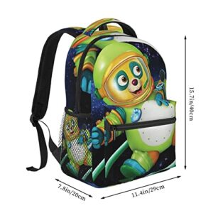 KOVOS Special Anime Agent OSO Laptop Bag Cartoon Backpack Casual Travel Backpacks Daypack For Men Women