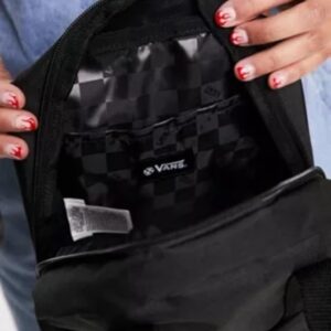 Vans, Women Mini-Backpack (Boxer - Black/White, One Size)