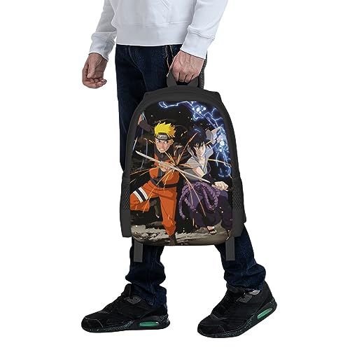 SFZWCZ 3d Prints Anime Backpack Set Cartoon Stylish Men'S Backpack With Lunch Box For Outdoor Travel And Casual